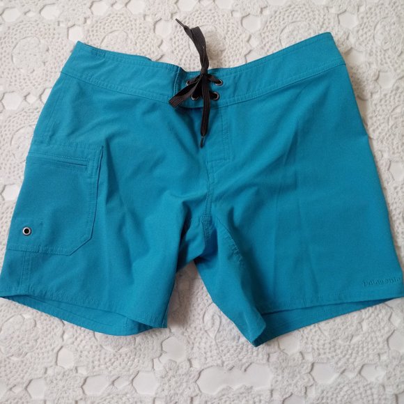 Patagonia | Swim | Patagonia Board Shorts Blue Surf Swim Zip Pocket ...